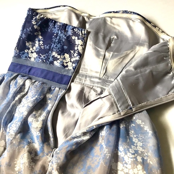 Minuet Petite | Dresses | Blue Moonscape Melodies Maxi Dress Sz S ...